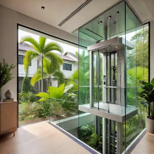 Enclosed Vertical Platform Lift | Perfect for Landed Homes
